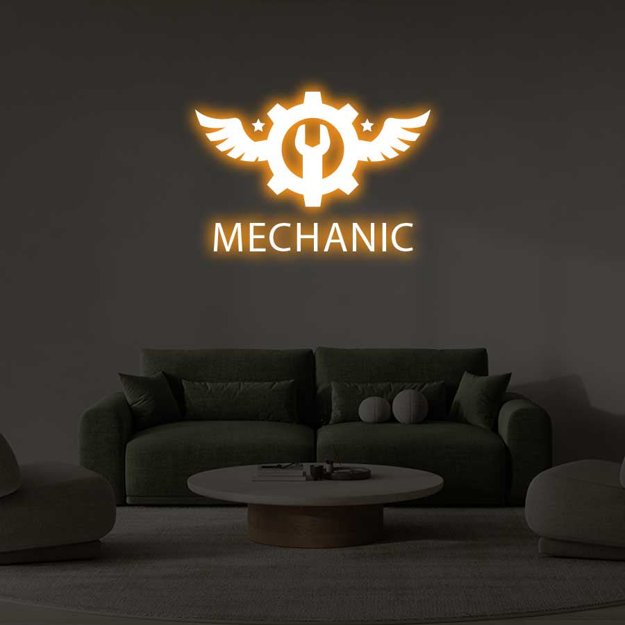 Mechanic's Paradise Neon Sign – Custom Neon Solutions